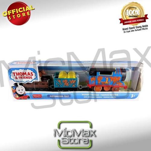 Jual ORIGINAL Thomas&Friends Fisher Price Party Muddy Thomas Motorized ...