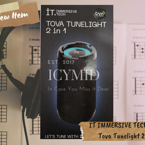 Jual SPEAKER BLUETOOTH iT. IMMERSIVE TECH - TOVA TUNELIGHT 2 in 1 ...