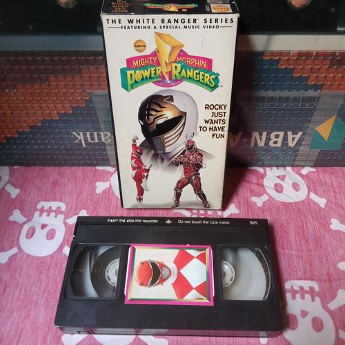 Jual Kaset Vhs Mighty Morphin Power Rangers - The White Ranger Series ...