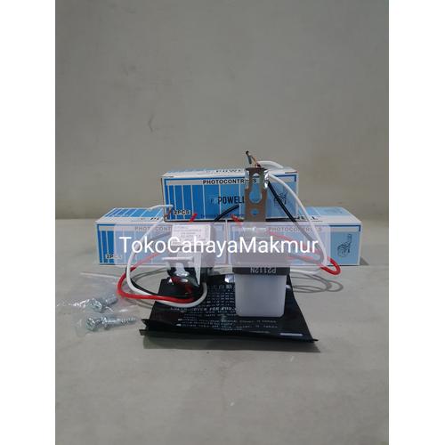 Jual Photocell / Fotocell / Fotoswitch 3A Sensor Cahaya Otomatis Powell ...
