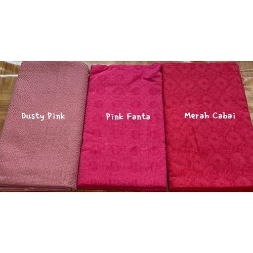 Jual Kain Doby Polos Bermotif Warna Dusty Pink Fanta Merah - Kota ...
