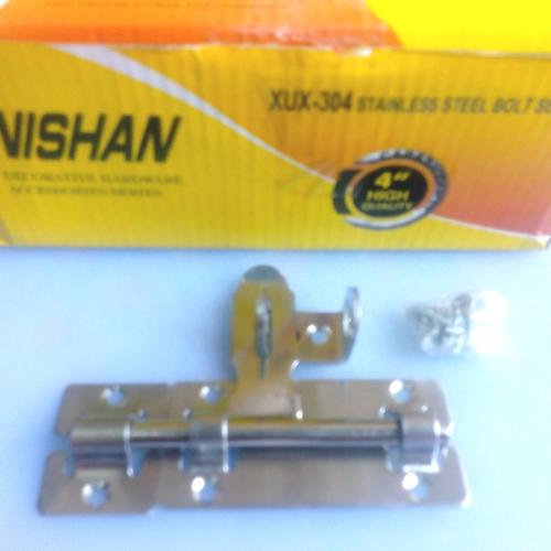 Jual Grendel Gudang Stainless Nissan 4"Inch/Overpal Pintu Pagar 4 Inch ...