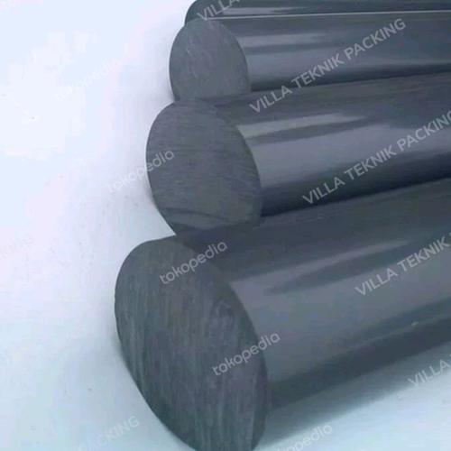 Jual PVC GREY ROD 70MM X 50CM POLYVINYL CHLORIDE / PVC BATANGAN ...