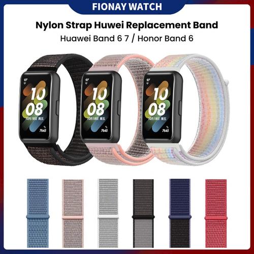 Jual Strap Huawei Band 7 Nylon Tali Jam Nilon Quick Release - Putih ...