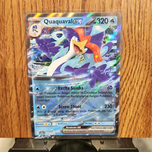 Jual Quaquaval ex kartu pokemon TCG hantaman triplet indonesia - Kota Surabaya - SSG Shop ...