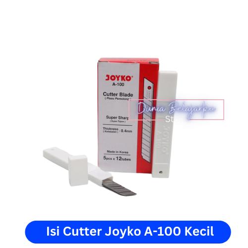 Jual [Tube isi 5 pisau] Isi Cutter Joyko A-100 Kecil / Isi Pisau Cutter ...