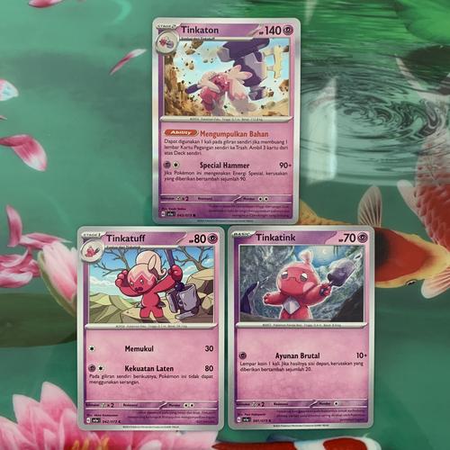 Jual Pokemon TCG Indonesia Tinkatink ini Tinkatuff Tinkaton SV1a - Kab ...
