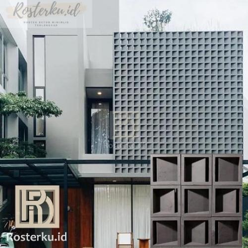 Jual Roster beton minimalis motif nako lb1 abu beton - Kota Bandung ...