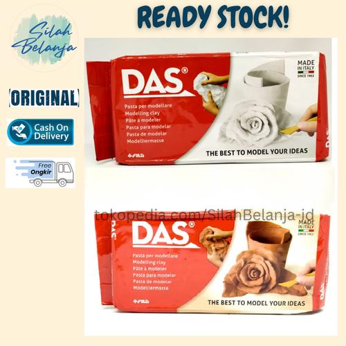 Jual DAS Modelling Clay White/Teracota - White/Putih, 1000 Gr - Kab ...