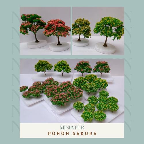 Jual MINIATUR POHON SAKURA UNTUK MAKET ARSITEKTUR DAN DESAIN INTERIOR ...