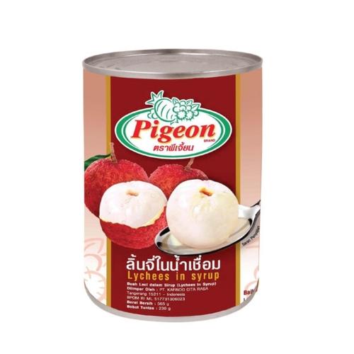 Jual Pigeon Lychee In Syrup 565 gr / Pigeon Buah Leci Kaleng - Kota ...