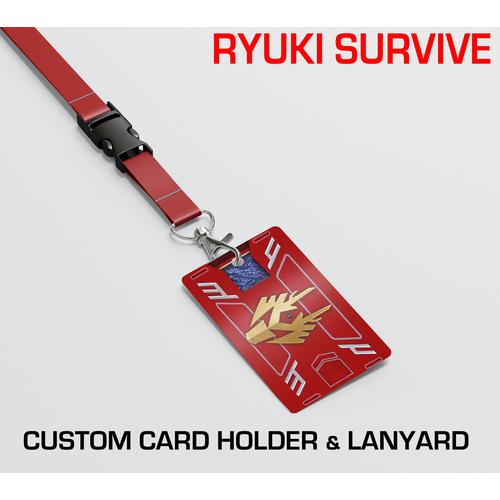 Jual Custom Card Holder+Lanyard+Card Skins Kamen Rider Ryuki - Kab ...