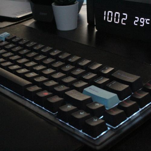 Jual Mechanical Keyboard Press play Voyager 68 milky way (Mod+Lubed ...