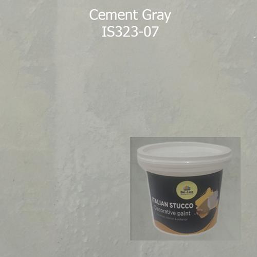 Jual Paint Cat Motif Semen Ekspos Italian Stucco - Cement Gray - 650 ...