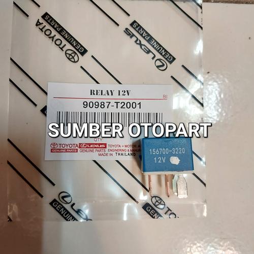 Jual RELAY LAMPU 12V KAKI 5 TOYOTA INNOVA,AVANZA,FORTUNER,HT130 ...