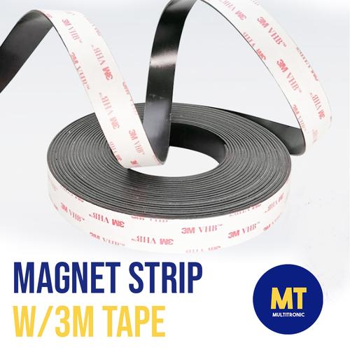 Jual Magnet Strong Strip Dengan Perekat 3M (Per Meter) - 20mm x 1,5mm ...