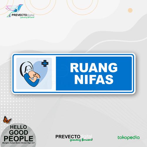Jual Sticker Information Sign Rambu Ruang Nifas - Jakarta Barat ...