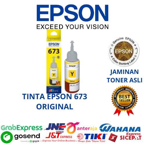 Jual Tinta Epson 673 Yellow Original INK - Jakarta Selatan ...