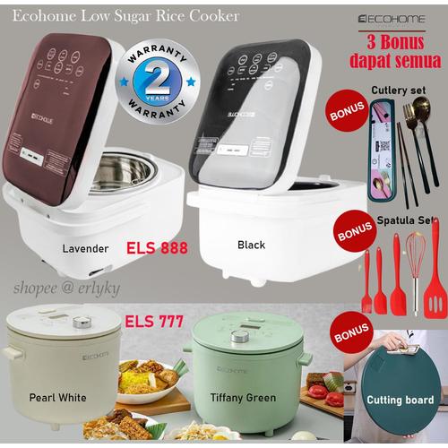Jual Ecohome Low carbo Rice Cooker, kadar karbohidrat turun sampai 57% ...