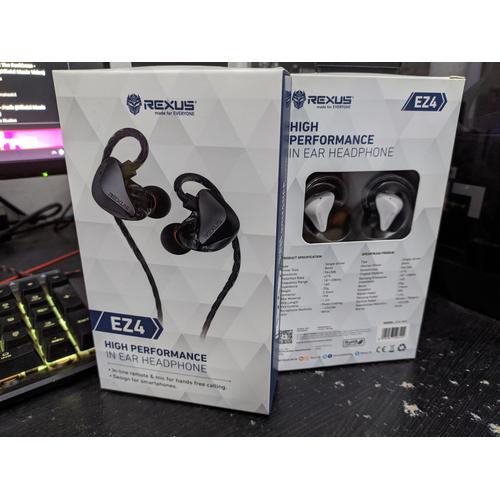 Jual Rexus EZ4 Earphone Gaming With Mic - Putih - Kab. Cilacap ...
