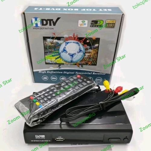 Promo Digital STB Set Top Box TV Penerima Siaran Digital Receiver Full ...