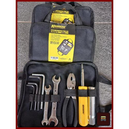 Jual KRISBOW Tool Kit Set Bag Perkakas Motor Mobil Isi 8 Pcs - Kota ...