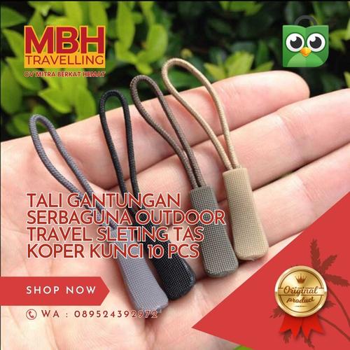 Jual TALI GANTUNGAN SERBAGUNA OUTDOOR TRAVEL SLETING TAS KOPER KUNCI 10 ...