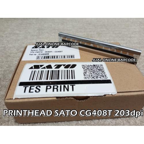 Jual PRINTHEAD | HEADPRINT PRINTER SATO CG408 | CG408t CG 408 203 DPI ...