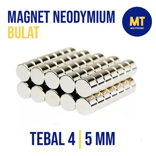 Jual Magnet Neodymium Bulat Ketebalan 4mm dan 5mm - 3 x5mm - Kota ...