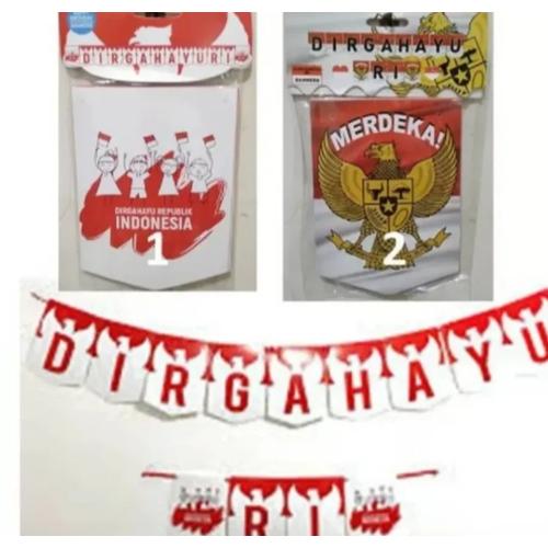 Jual Banner HUT RI Ukuran Kecil / Banner Dirgahayu Hari Kemerdekaan HUT ...