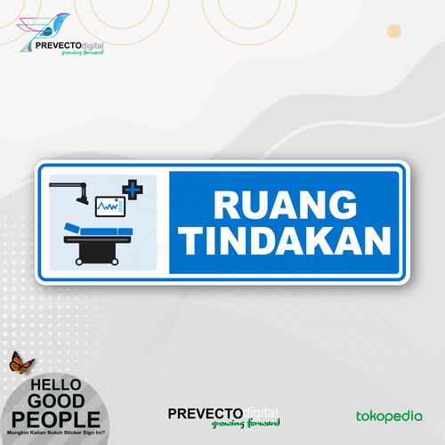 Jual Sticker Information Sign Rambu Ruang Tindakan - Jakarta Barat ...