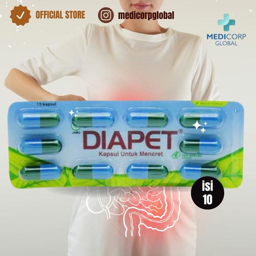 Jual Diapet 1 blister kapsul stop diare / mencret / sakit perut - Kota ...
