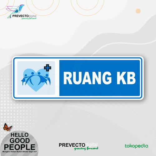 Jual Sticker Information Sign Rambu Ruang KB - Jakarta Barat - prevecto ...