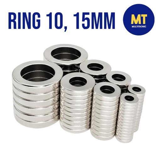 Jual Magnet Neodymium Ring Diameter 10mm dan 15mm - 10x5x2mm - Kota ...