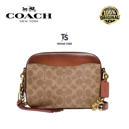 Jual Coach Camera Bag In Signature Canvas ORIGINAL - Kab. Tangerang ...