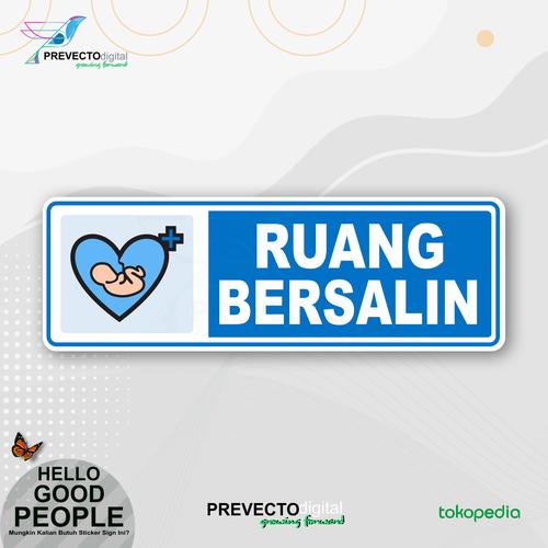 Jual Sticker Information Sign Rambu Ruang Bersalin - Jakarta Barat ...