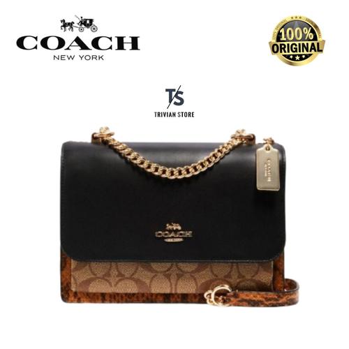 Jual Coach Klare Crossbody Colorblock with Snakeskin ORIGINAL - Kab ...