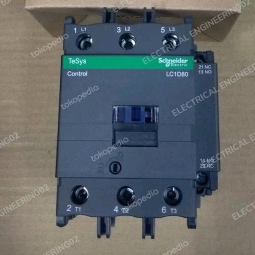 Jual CONTACTOR SCHNEIDER LC1D80M7 220V SCHNEIDER ORIGINAL NEW - Jakarta ...
