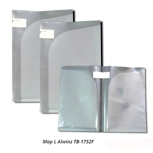 Jual MAP DOKUMEN PLASTIK SLIP 2 MAP L DOUBLE CLEAR SLEEVE FOLIO FILE ...