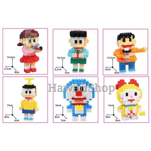 Promo Nano Block Doraemon Bricks education Nano Block - 5048 - Jakarta ...