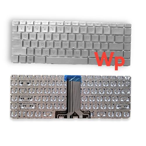 Jual Keyboard HP Pavilion 14-cf 14s-cf 14s-dk 14-df 14-dk 14-dg Silver ...