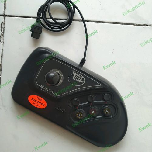 Jual Controller Stik Arcade Nintendo NES 8 bit Tendo Famicom Stick ...