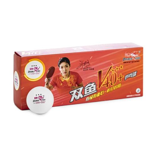 Jual Bola Pingpong Tenis Meja Double Fish Doublefish V40+ *3 Isi 10 - Kab. Semarang ...
