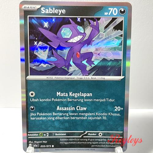 Jual Pokemon Hantaman Triplet SV1a - 055 Sableye ( Holo ) - Jakarta Utara - ReyToys | Tokopedia
