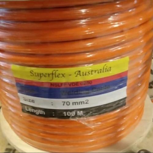 Jual Kabel Las Superflex size 70mm x 100mm 100% Full tembaga - Orange ...