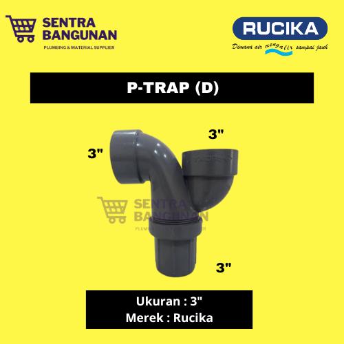 Jual P-TRAP D 3" FITTING PVC RUCIKA / PTRAP D 3 INCH - Jakarta Timur - Sentra Bangunan Jakarta ...