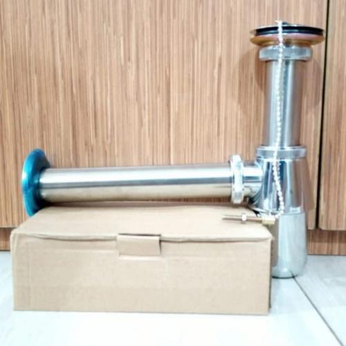 Jual Sifon Botol Wastafel / Sifon Besi Afur Pembuangan Air Wastafel ...