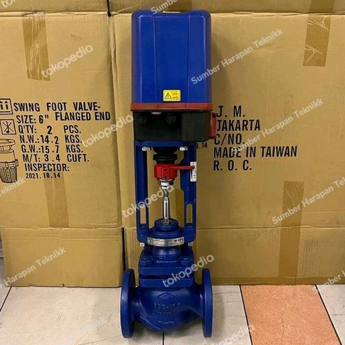 Jual Control Valve Ari PN40 DN32 1 1/4" Inch Stevi Electric Actuated DN ...