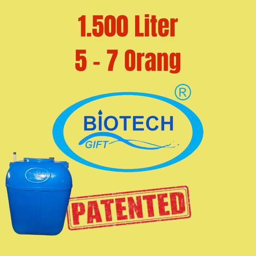 Jual Septic tank 1500 liter, septic tank 1,5 m3, septic tank biotech ...