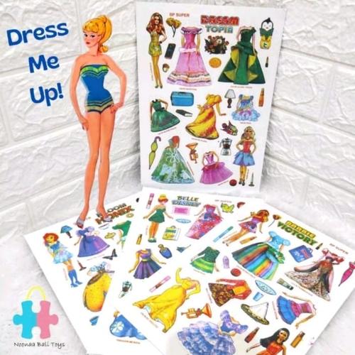 Jual Paper Doll Mainan Bongkar Pasang Boneka Jadul - Kota Denpasar ...